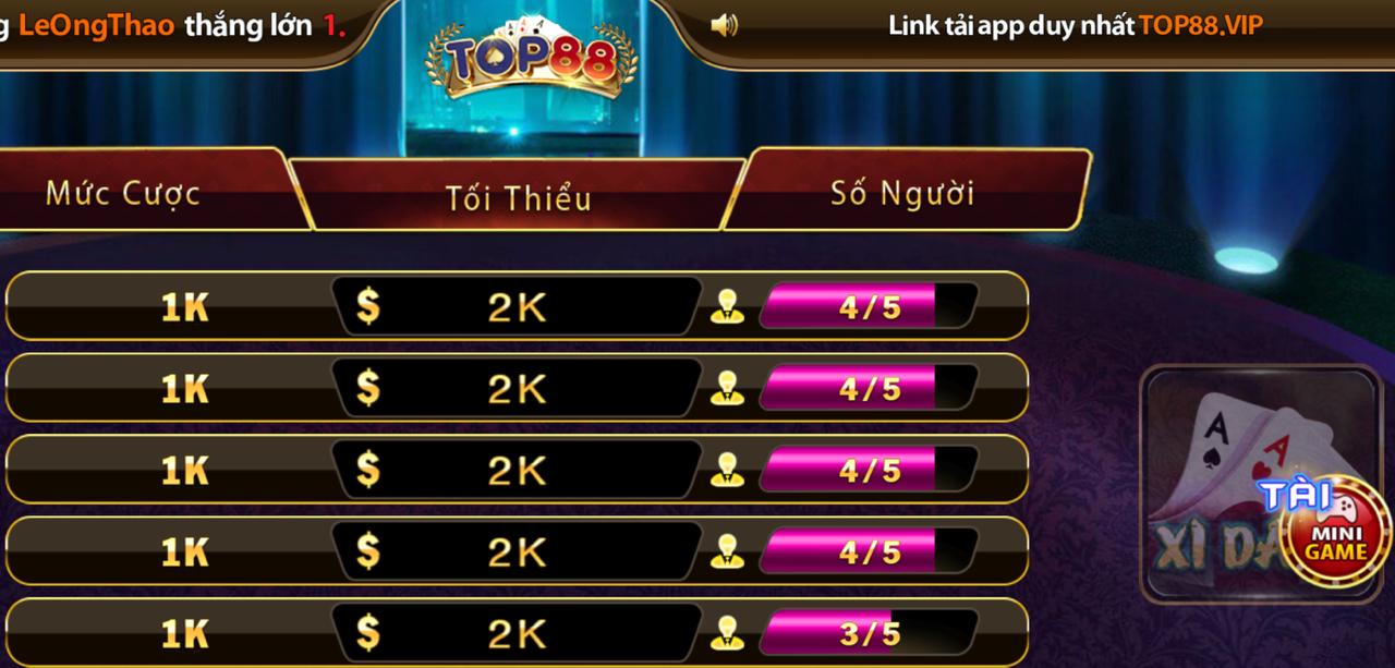 TOP88 VIP | Cổng Game Bài Đổi Thưởng Uy Tín #1, Đăng Ký +50K